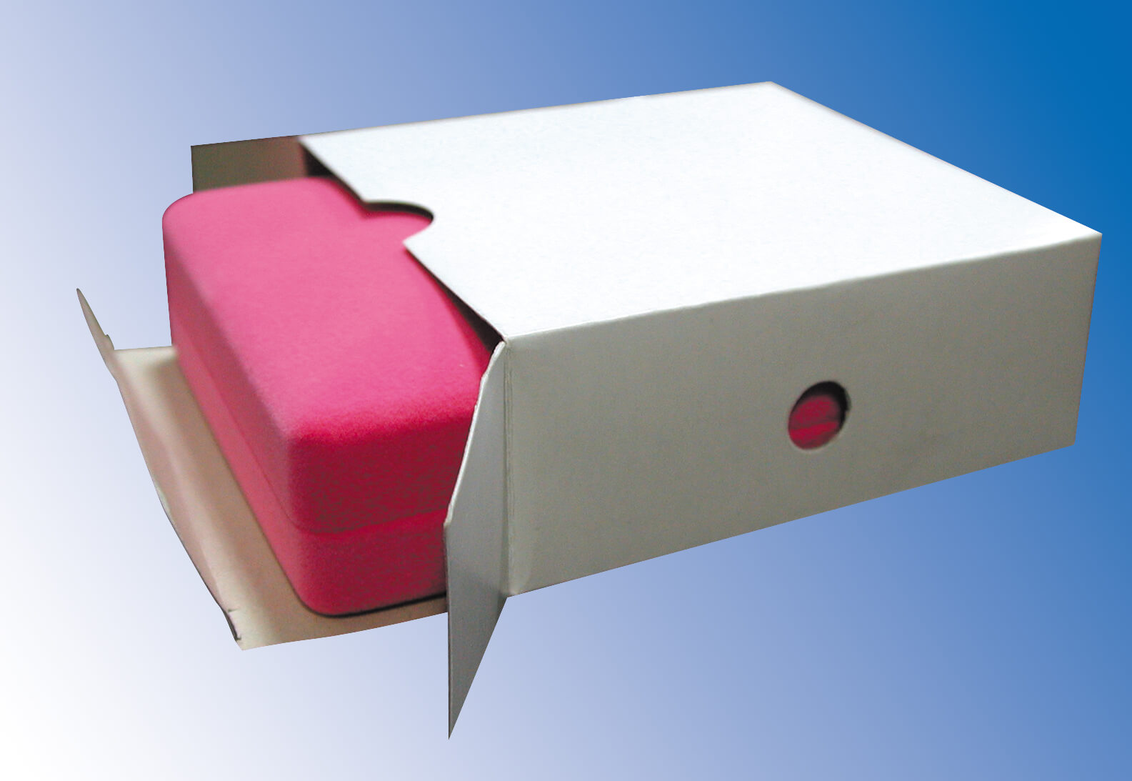 ATLP Ribbon‑Bow Magnet Jewelry Box | Dual‑Color Paper Wrap, Velvet ...